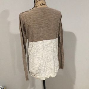 Express | Tops | Two Tone Long Sleeve Top | Poshmark